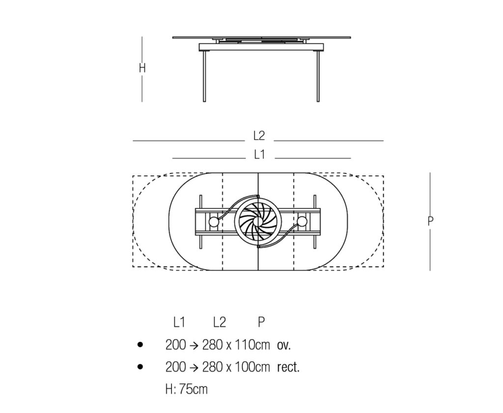 Table Quasar - CONFORTOP